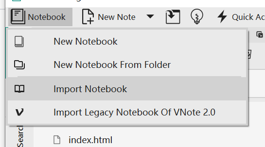 Viki - A simple Wiki page in Markdown from notebook of VNote
